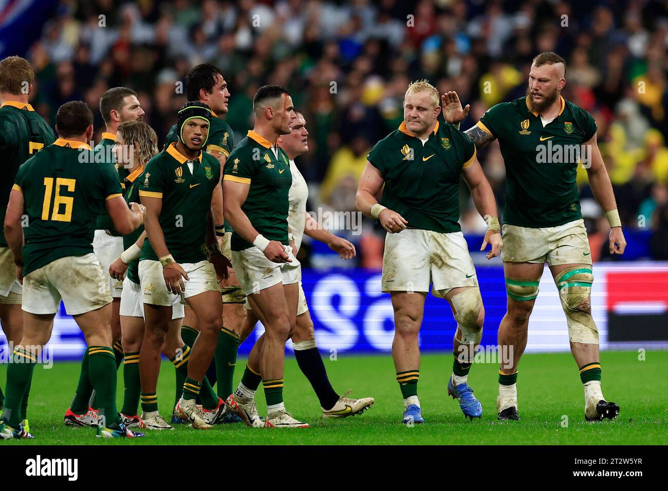 South Africa's Jesse Kriel during the Rugby World Cup semifinal match ...