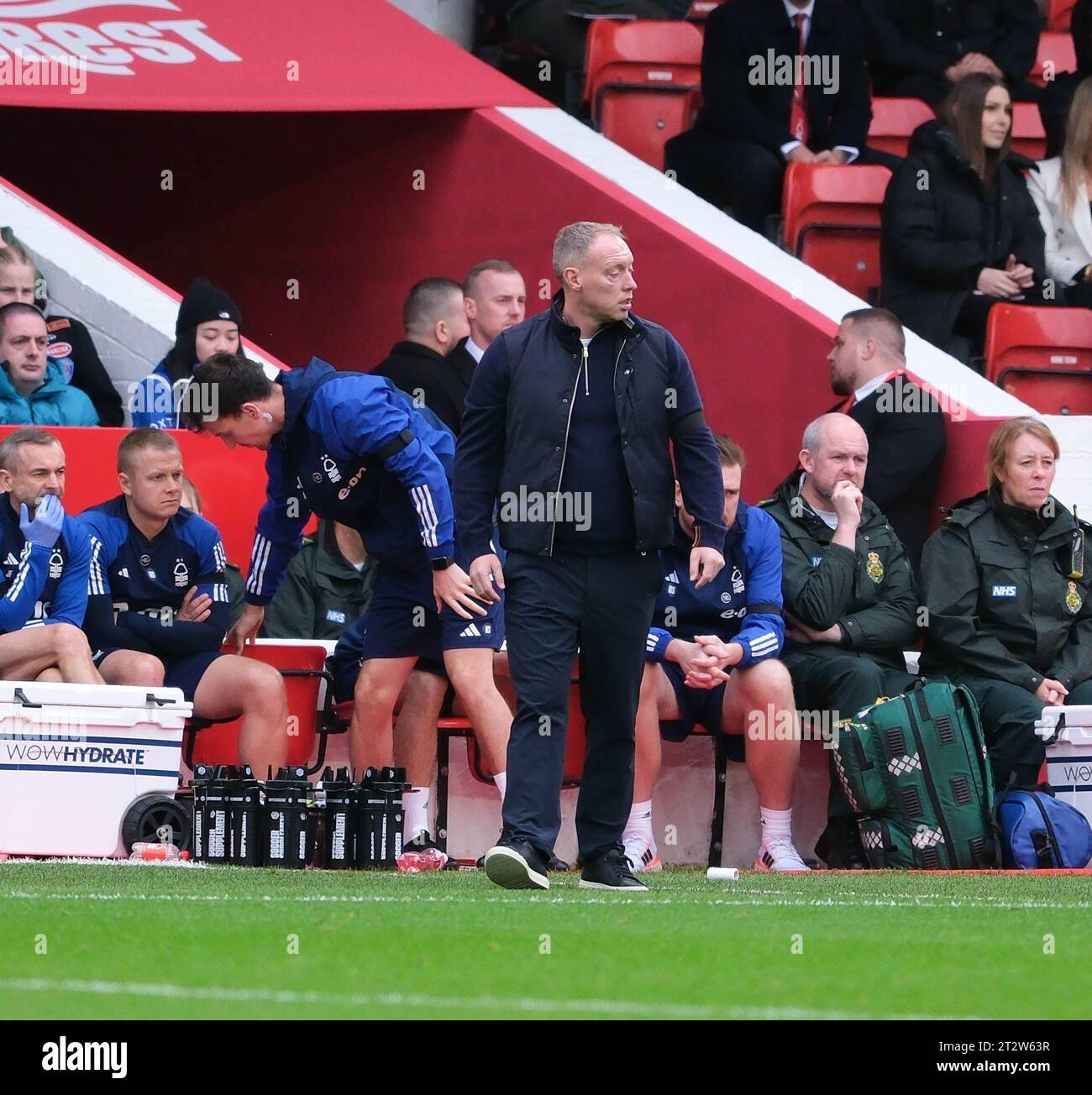 The City Ground, Nottingham, UK. 21st Oct, 2023. Premier League ...