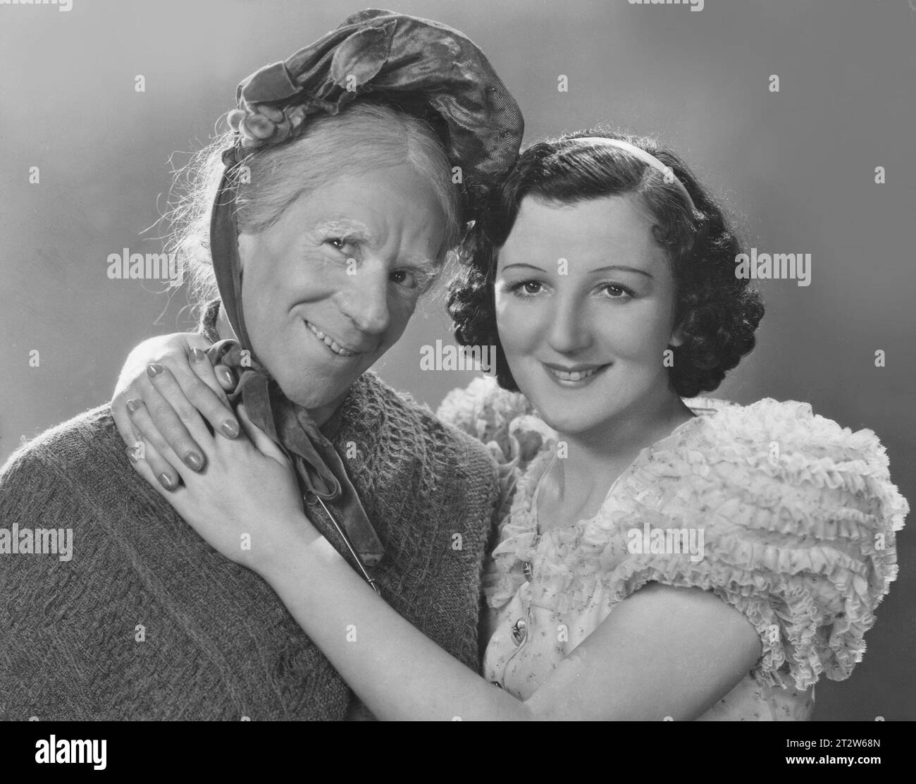 ARTHUR LUCAN and KITTY McSHANE as OLD MOTHER RILEY and her daughter ...