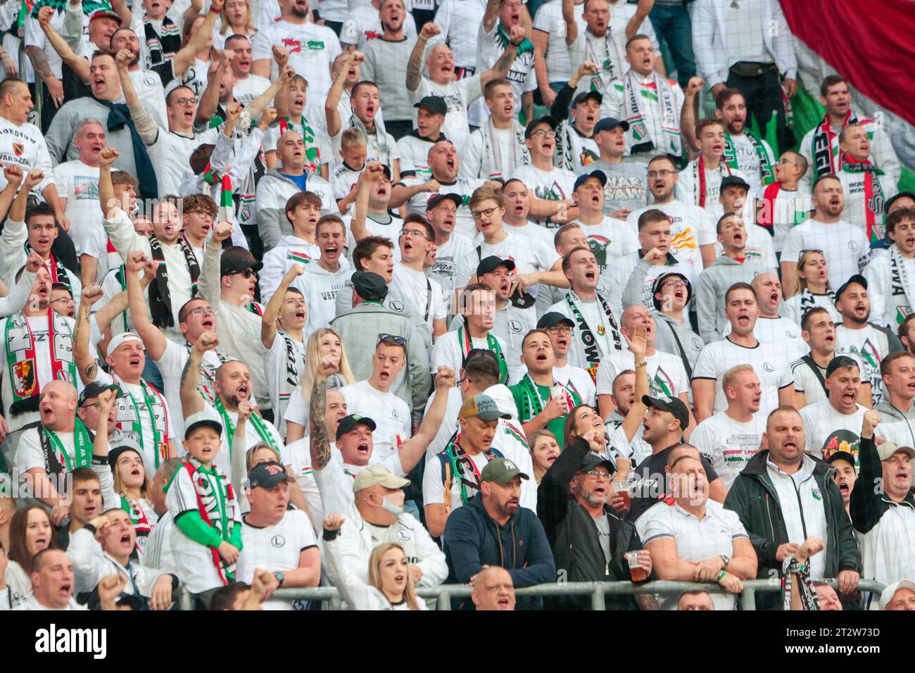 Legia warszawa fans hi-res stock photography and images - Alamy