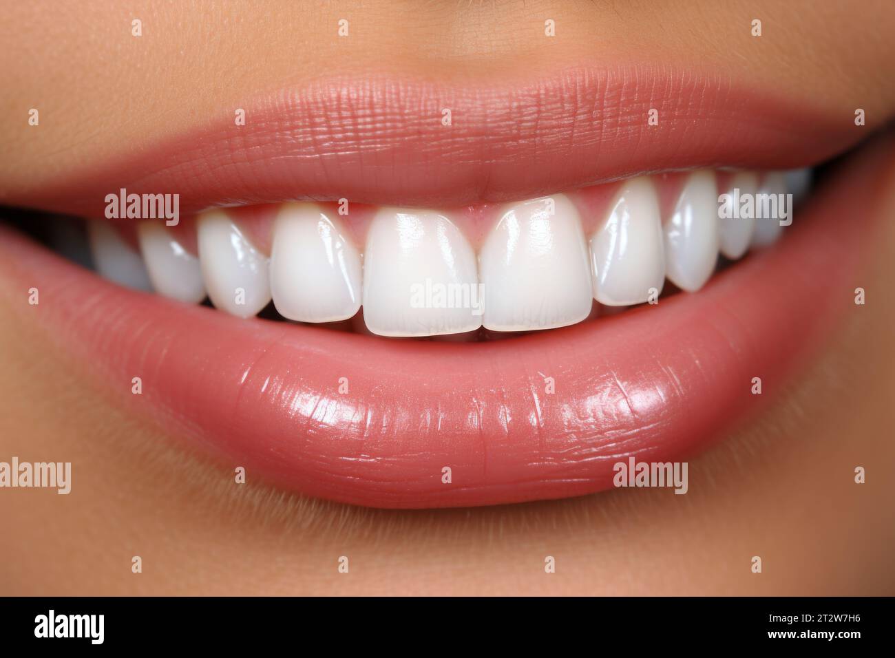 Exuding Radiance: Captivating Close-up of a Woman's Perfectly White ...