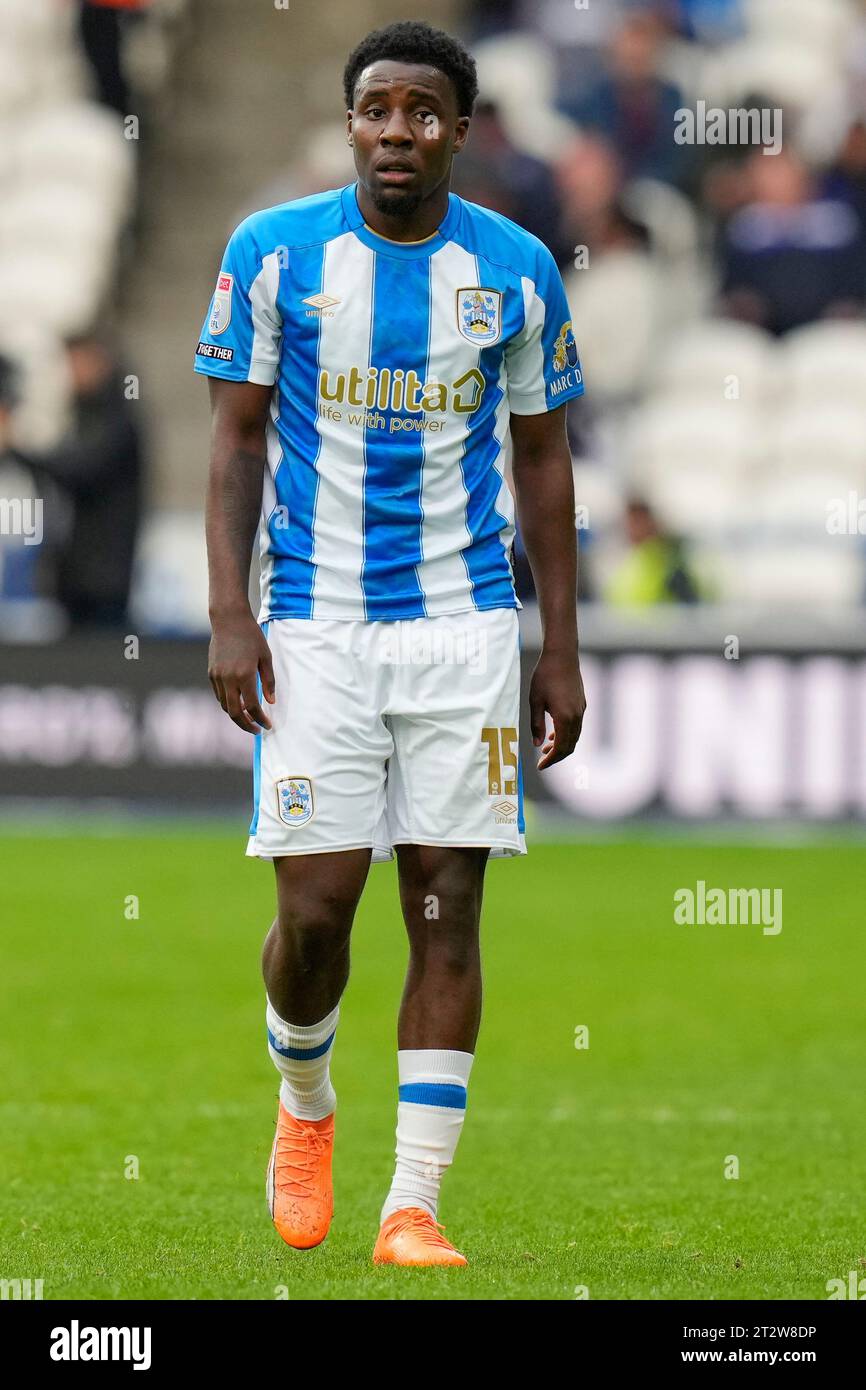 Jaheim Headley #15 of Huddersfield Town during the Sky Bet Championship ...