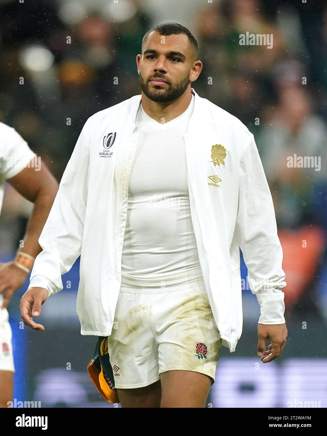England's Joe Marchant looks dejected after the Rugby World Cup, semi ...