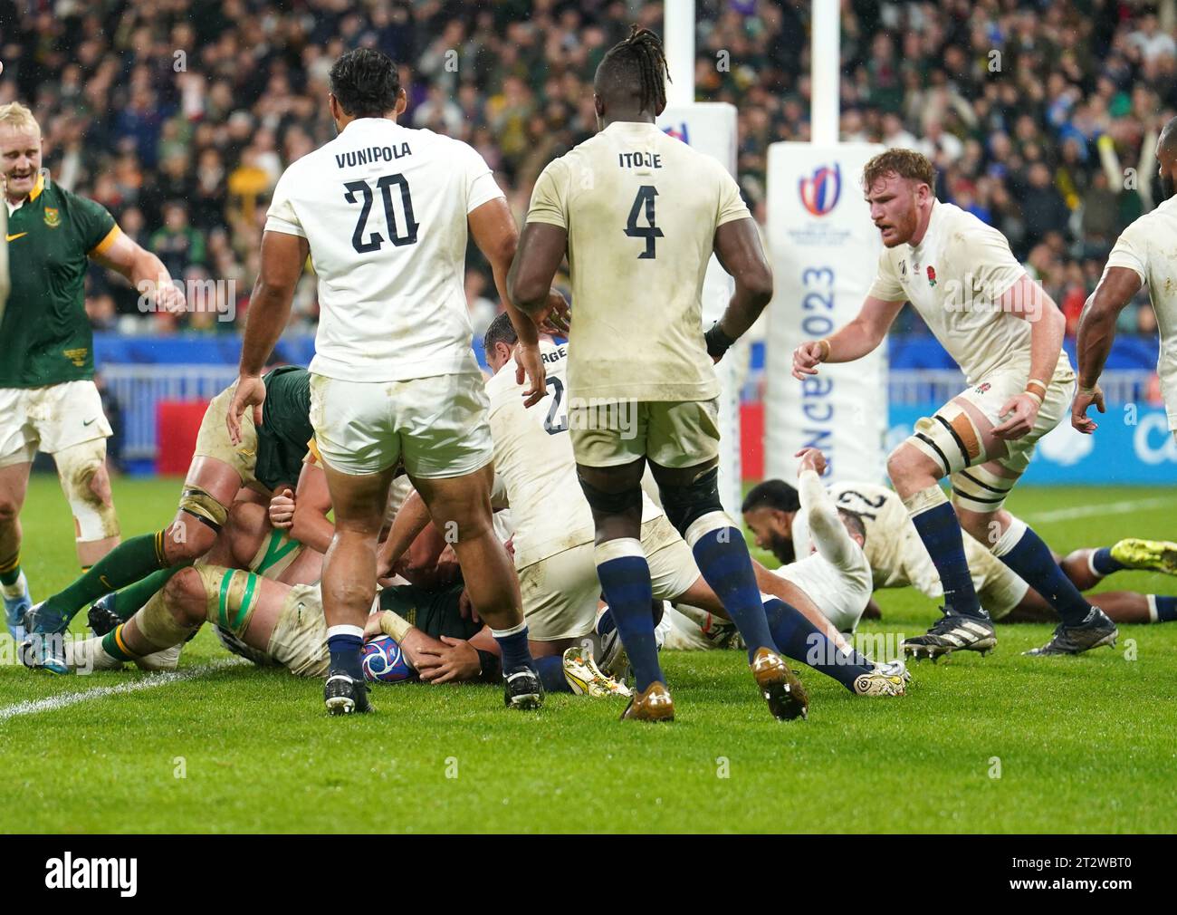 Rugby world cup final 2023 try hi-res stock photography and images - Alamy