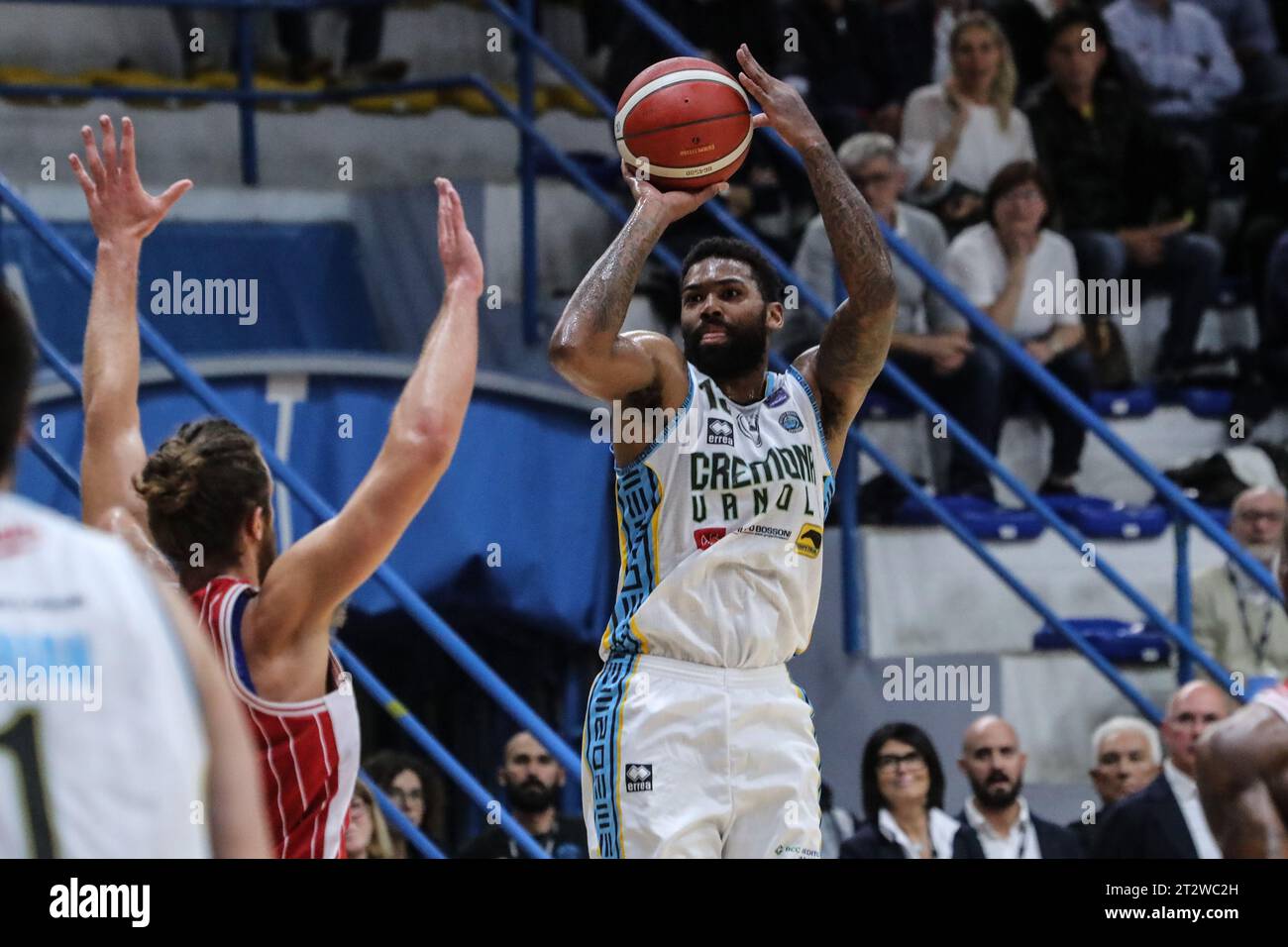 Cremona, Italy. 21st Oct, 2023. Trevor Lacey (Vanoli Cremona) during ...