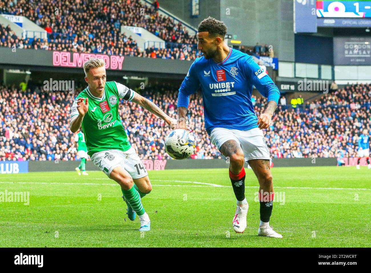 Glasgow, UK. 21st Oct, 2023. In the first game after the international ...