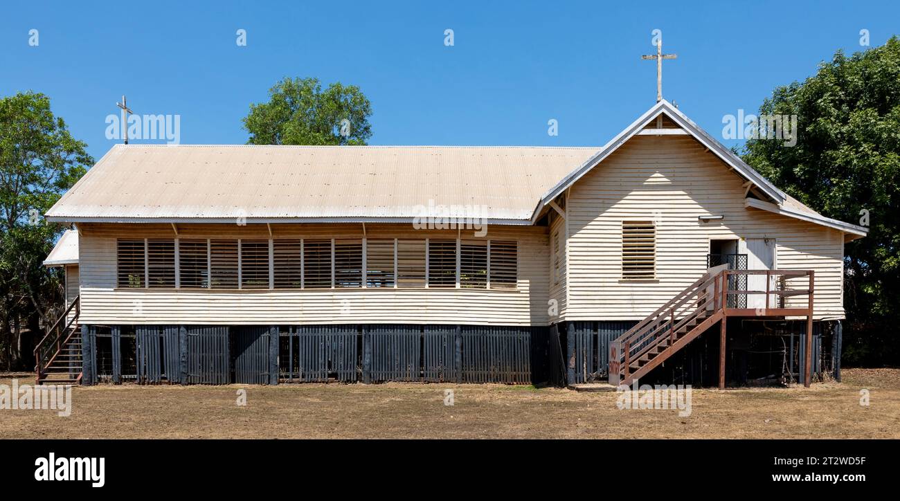 Side View Of Nguiu Church On The Tiwi Islands Stock Photo, 57% OFF