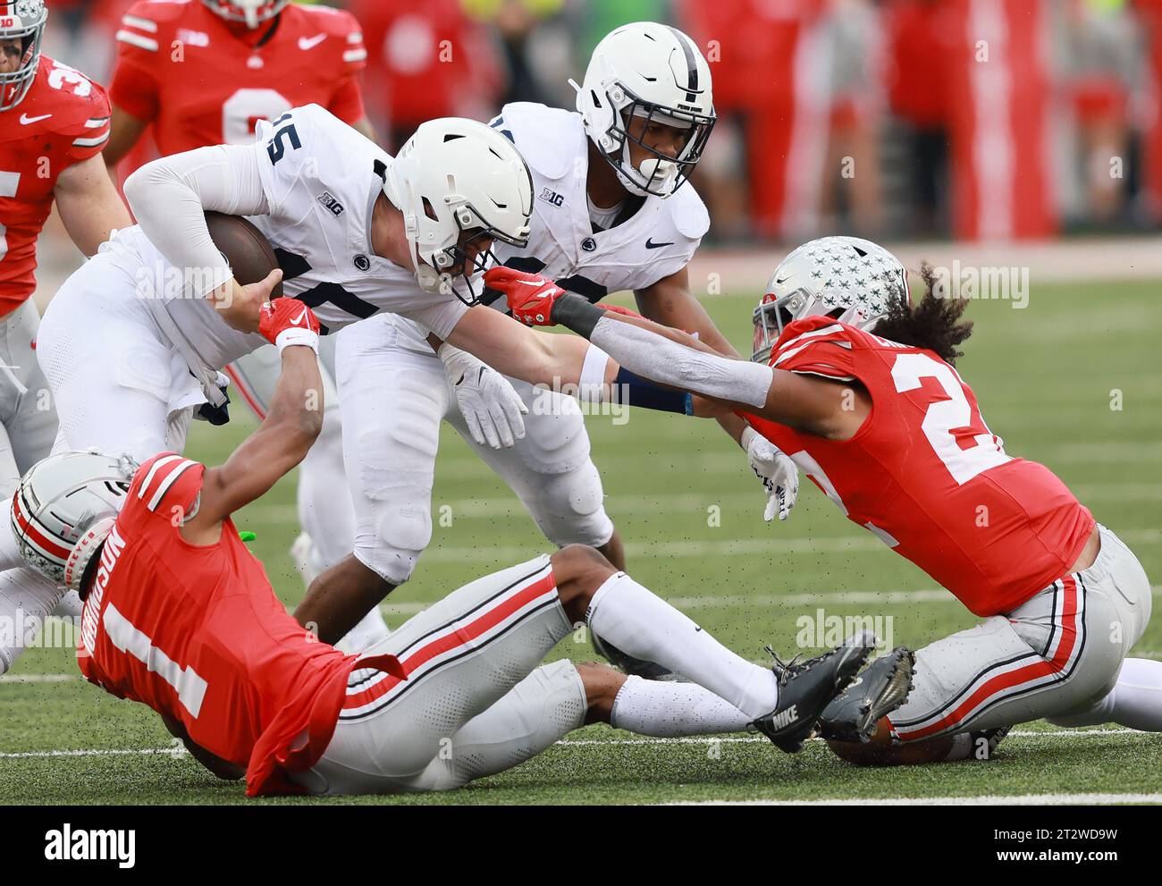 Columbus, United States. 21st Oct, 2023. Penn State Nittany Lions ...