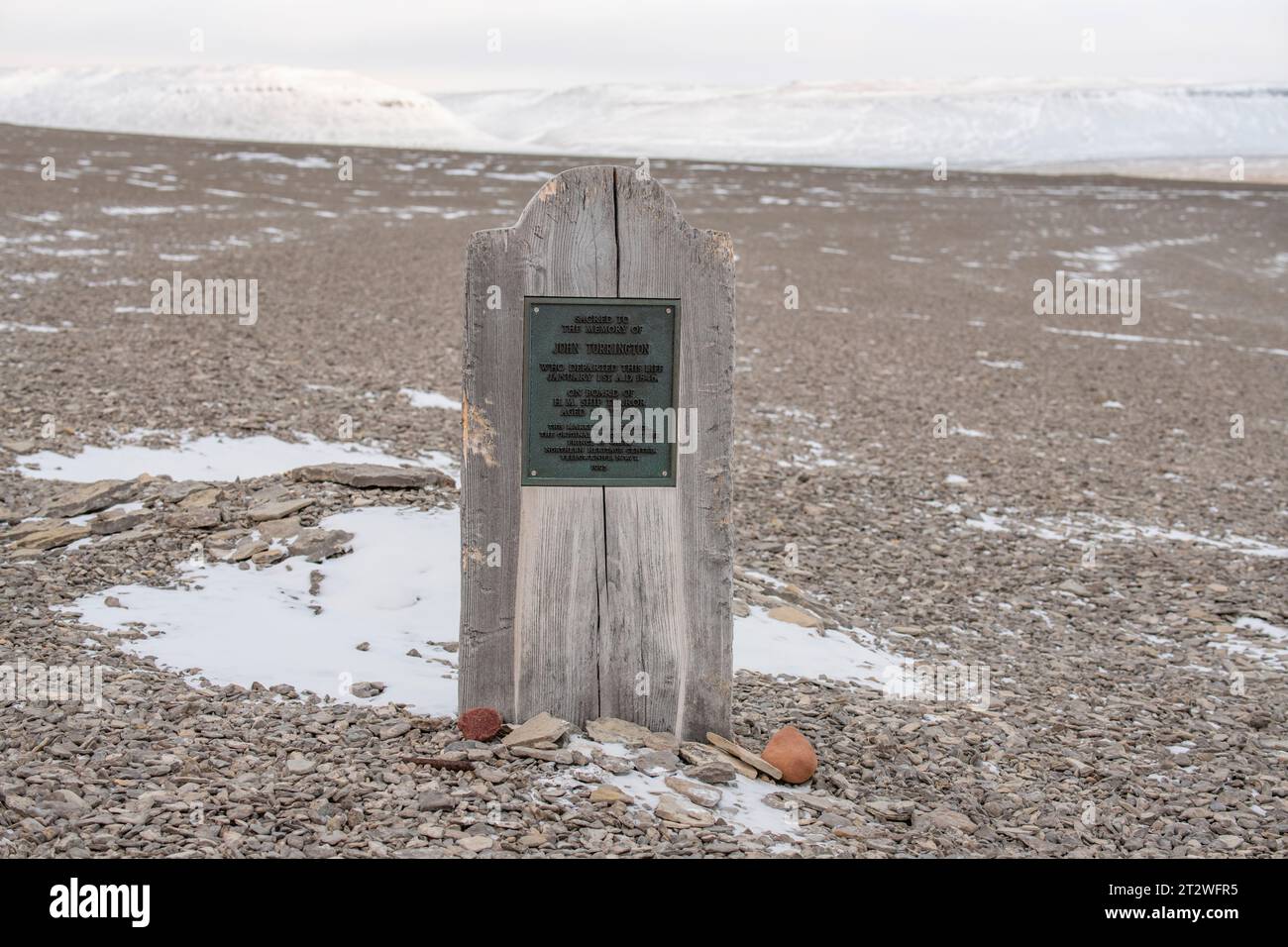 Canada, Nunavut, Resolute Bay, Erebe Bay, Beechey Island. Location ...
