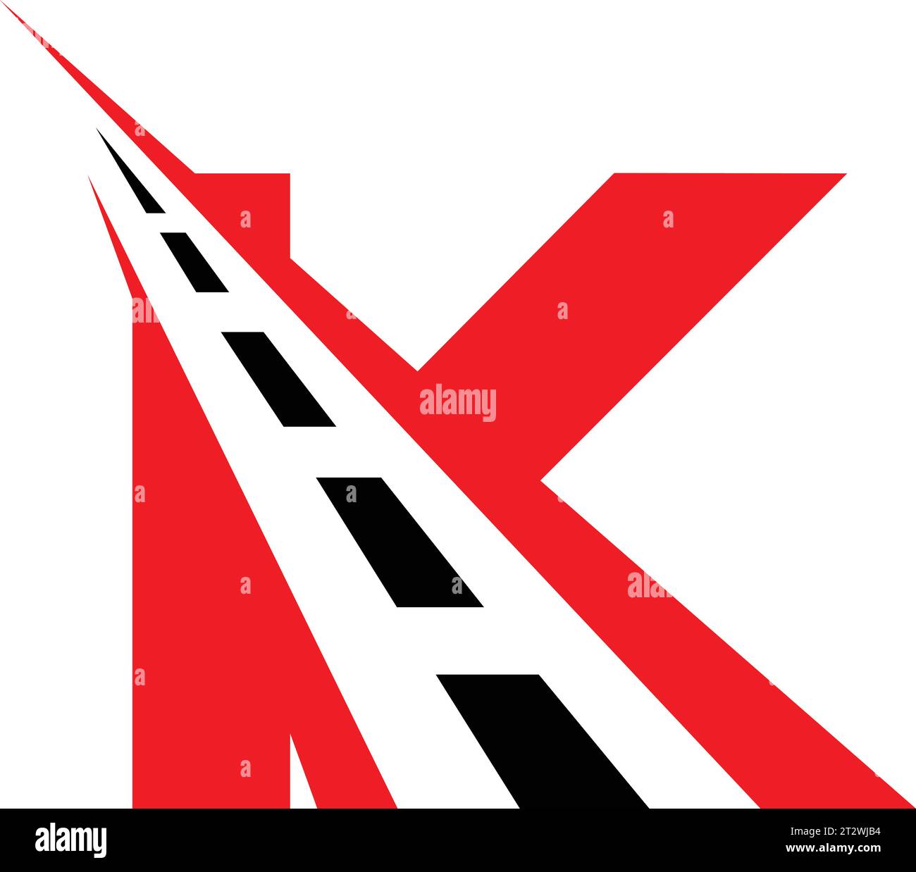 K professional logo Stock Vector Images - Alamy