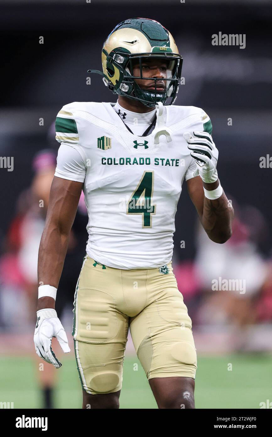 October 21, 2023: Colorado State Rams wide receiver Louis Brown IV (4 ...