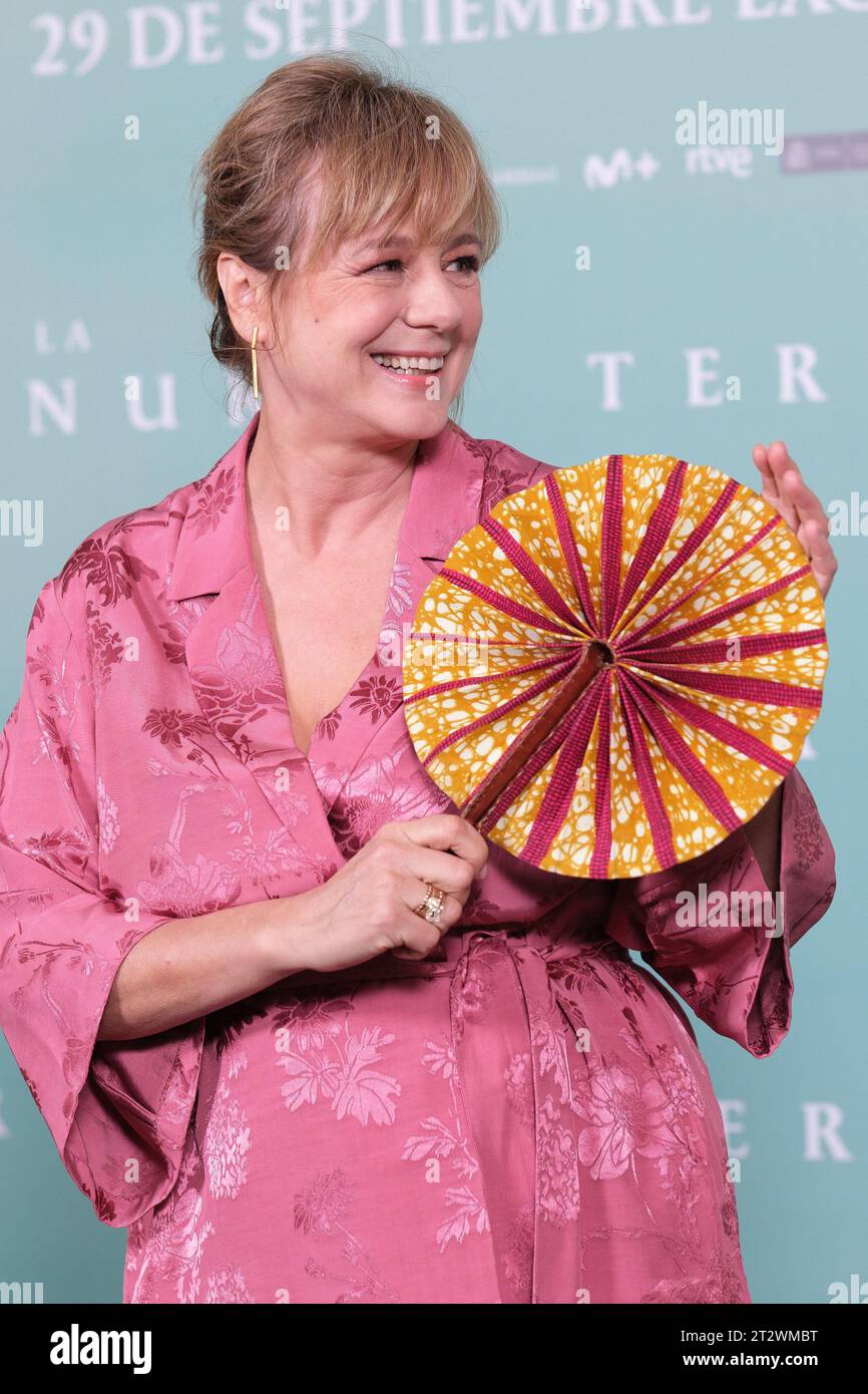'La Ternura' Photocall In Madrid Featuring: Emma Suarez Where: Madrid ...