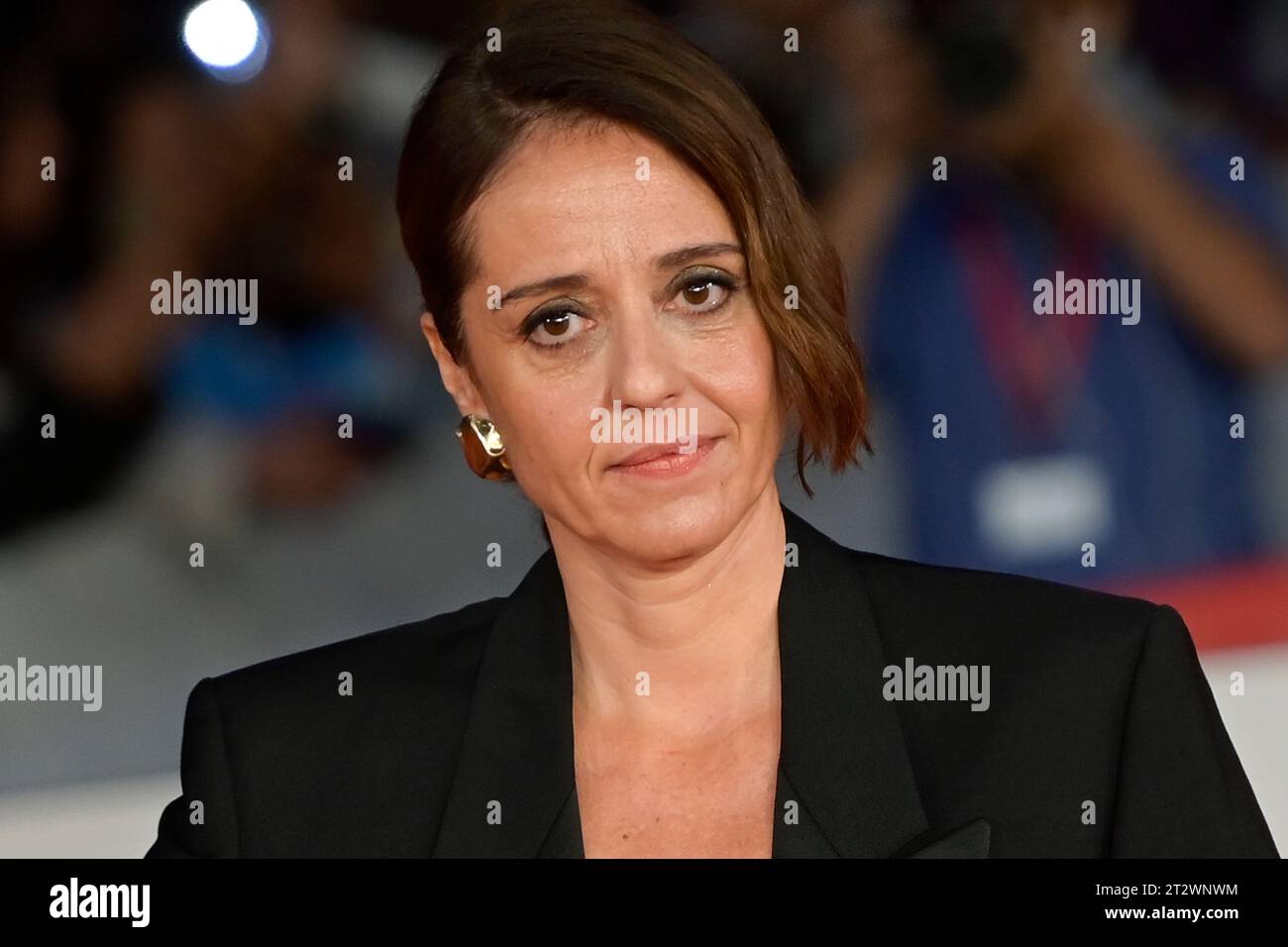 Rome, Italy. 21st Oct, 2023. Vanessa Scalera attends the red carpet of the movie Palazzina Laf ...