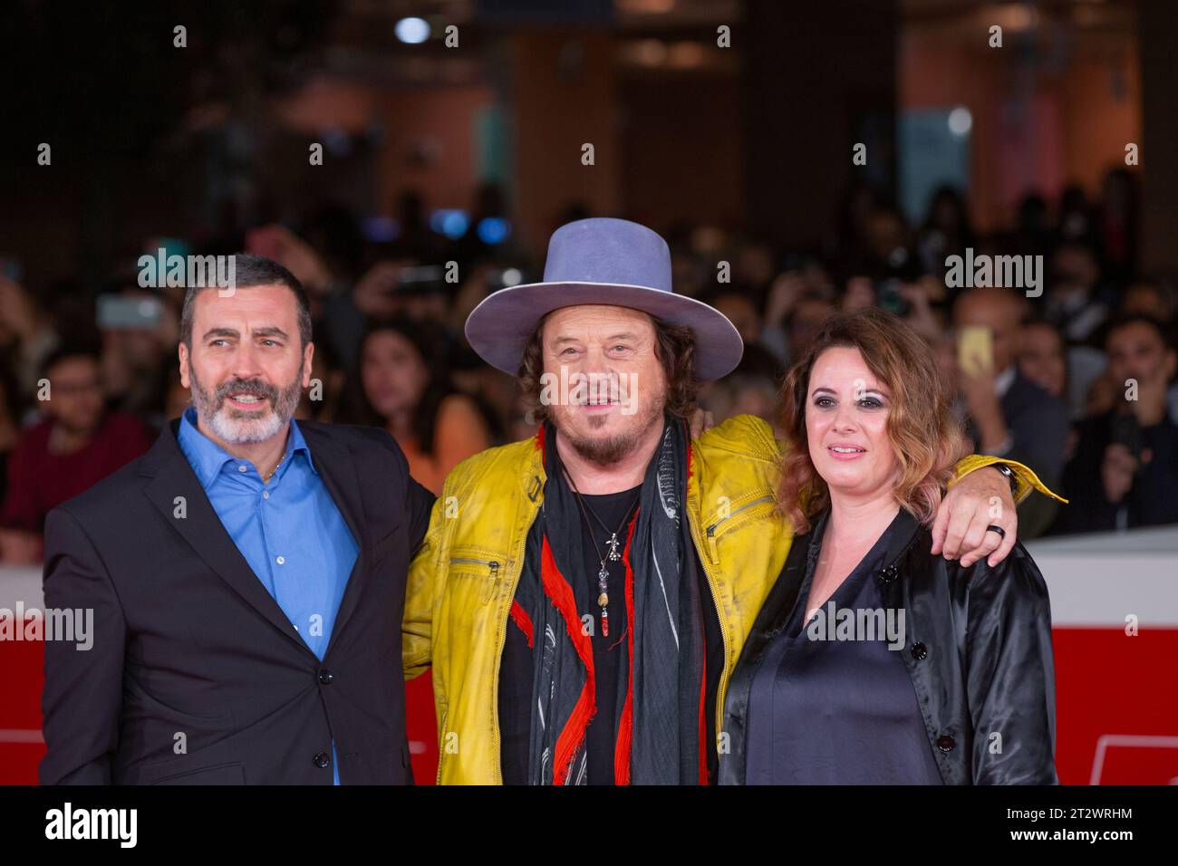 Rome, Italy. 21st Oct, 2023. Italian singer Zucchero Fornaciari and ...