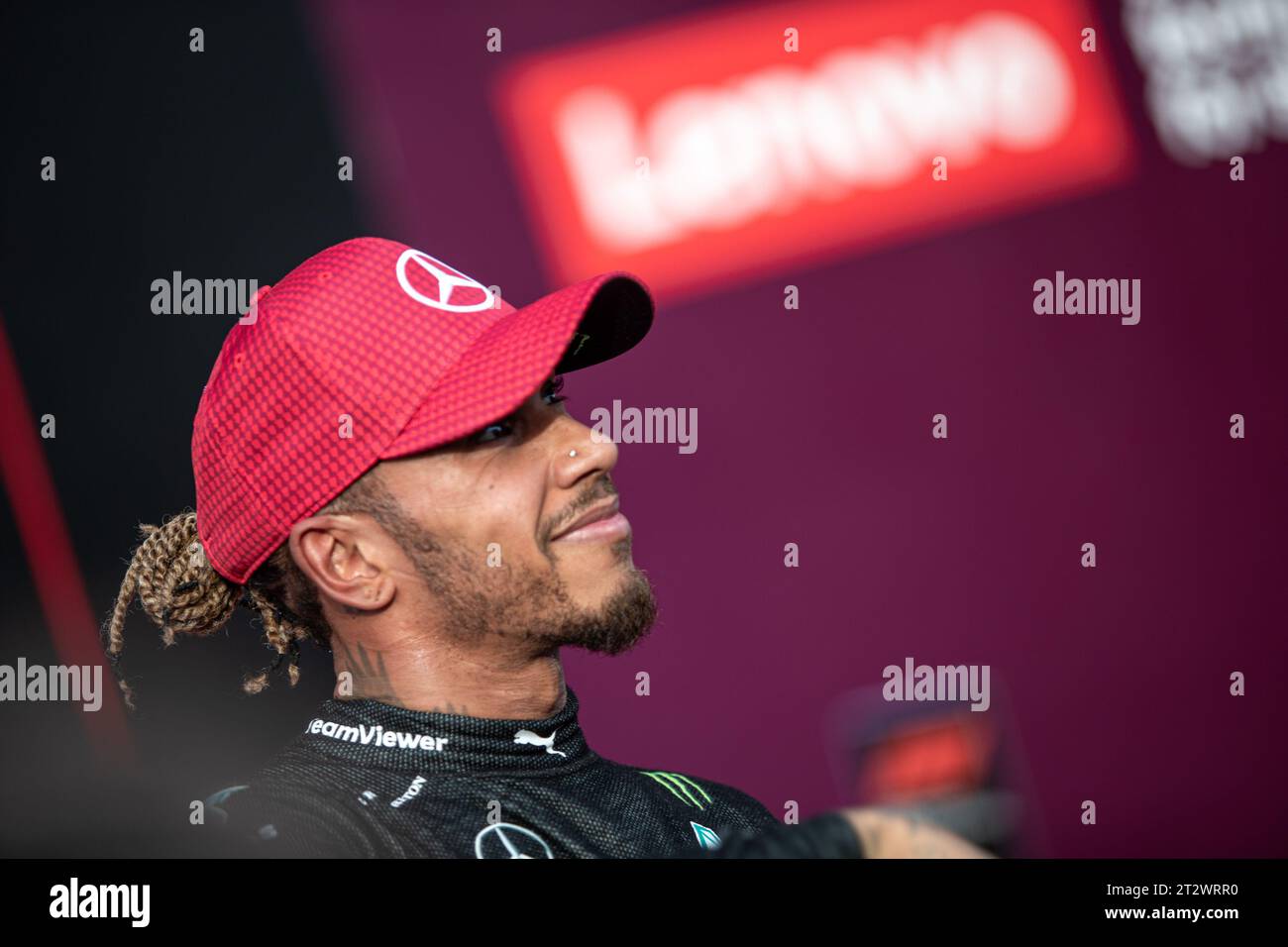 Lewis Hamilton (GBR) Mercedes W14 E Performance during FORMULA 1 LENOVO ...