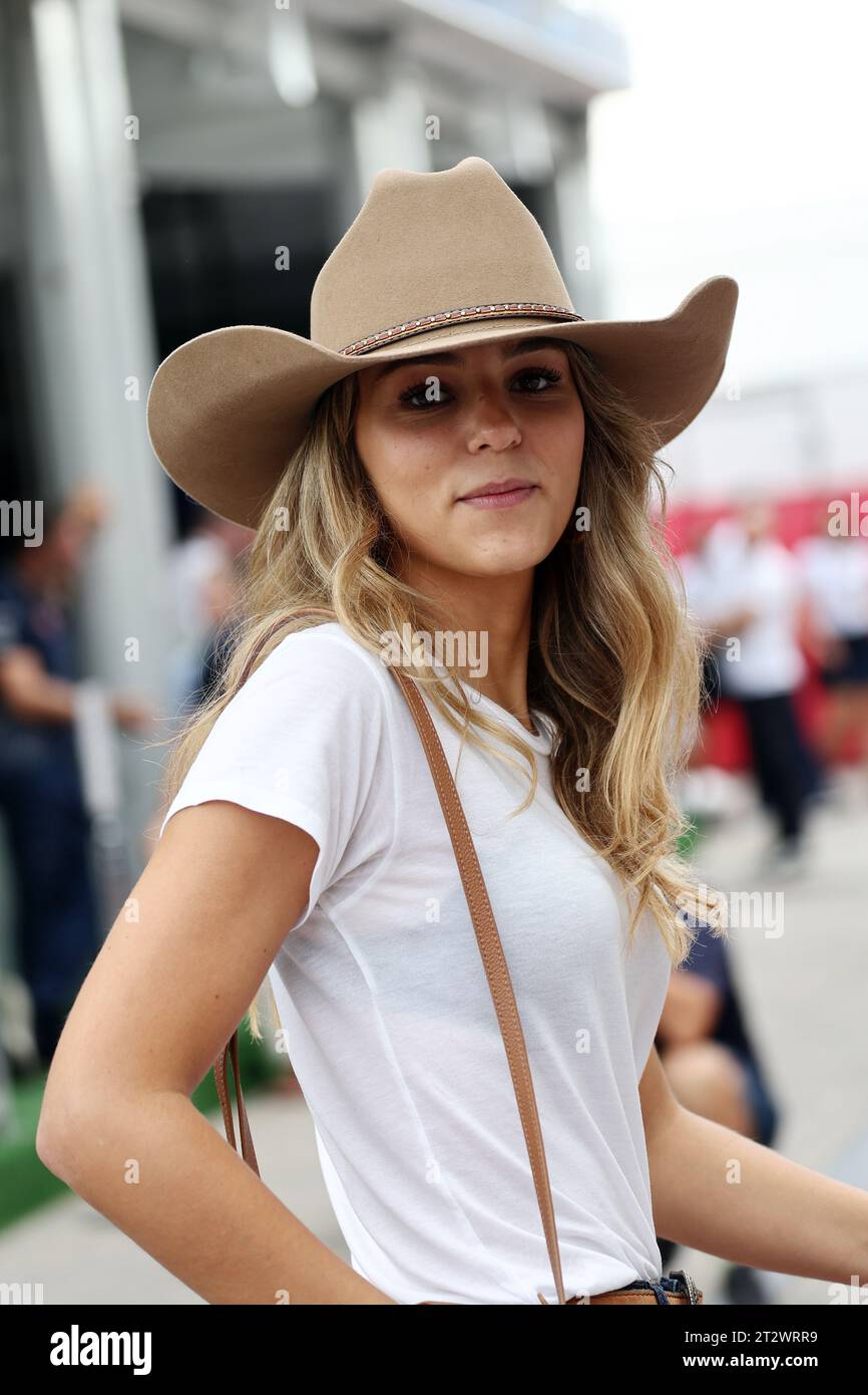 Austin, USA. 21st Oct, 2023. Heidi Berger (AUT), girlfriend of Daniel ...