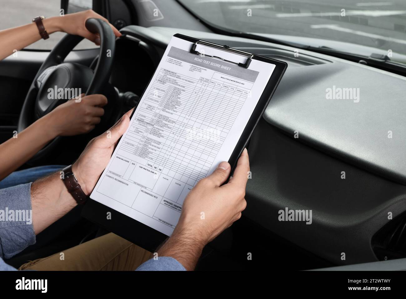 Female parking inspector hi-res stock photography and images - Alamy