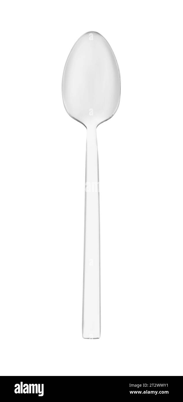 Top view steel teaspoon hi-res stock photography and images - Alamy