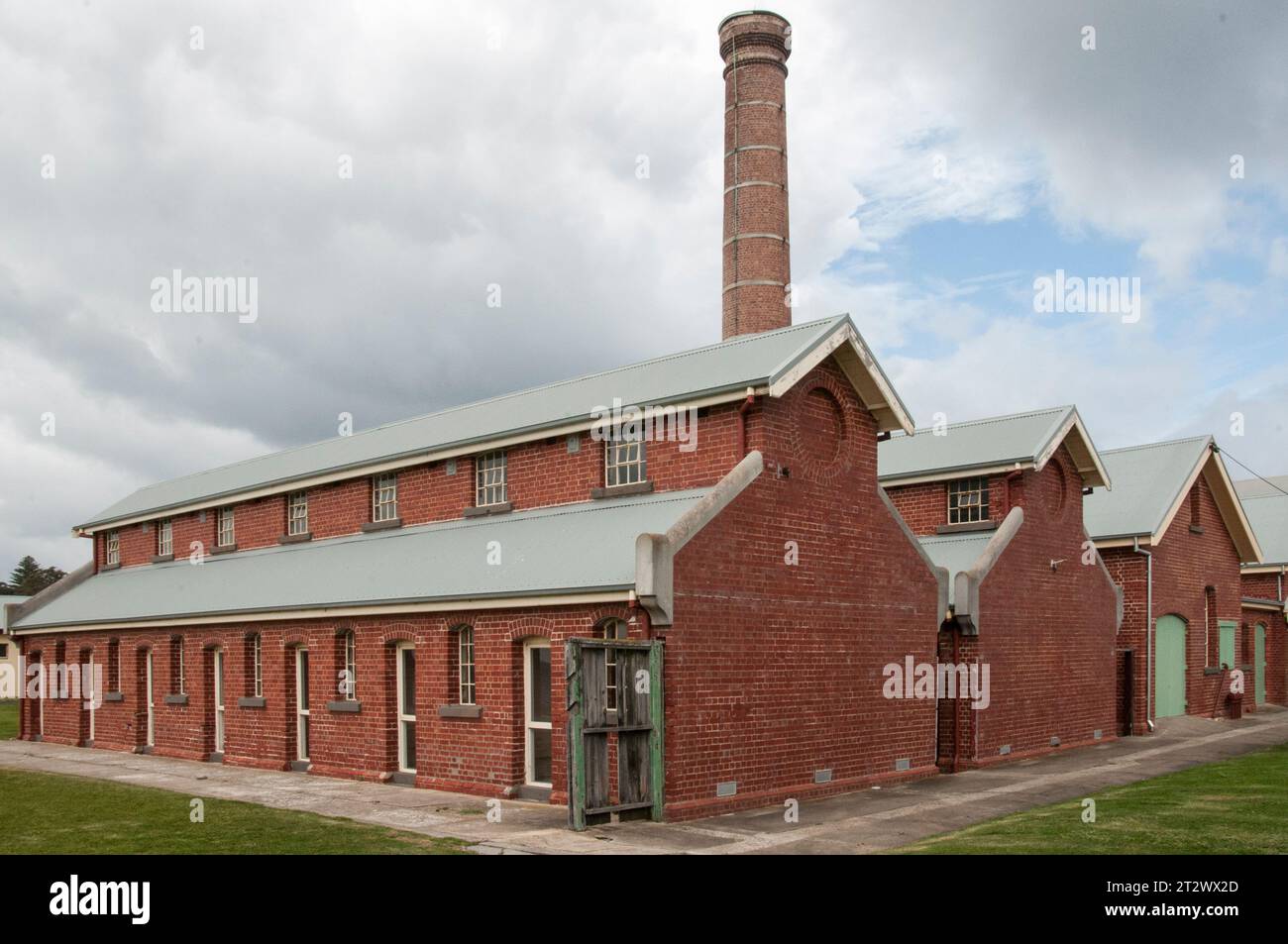 Disinfection building ca. 1866 at the historic Quarantine Station ...