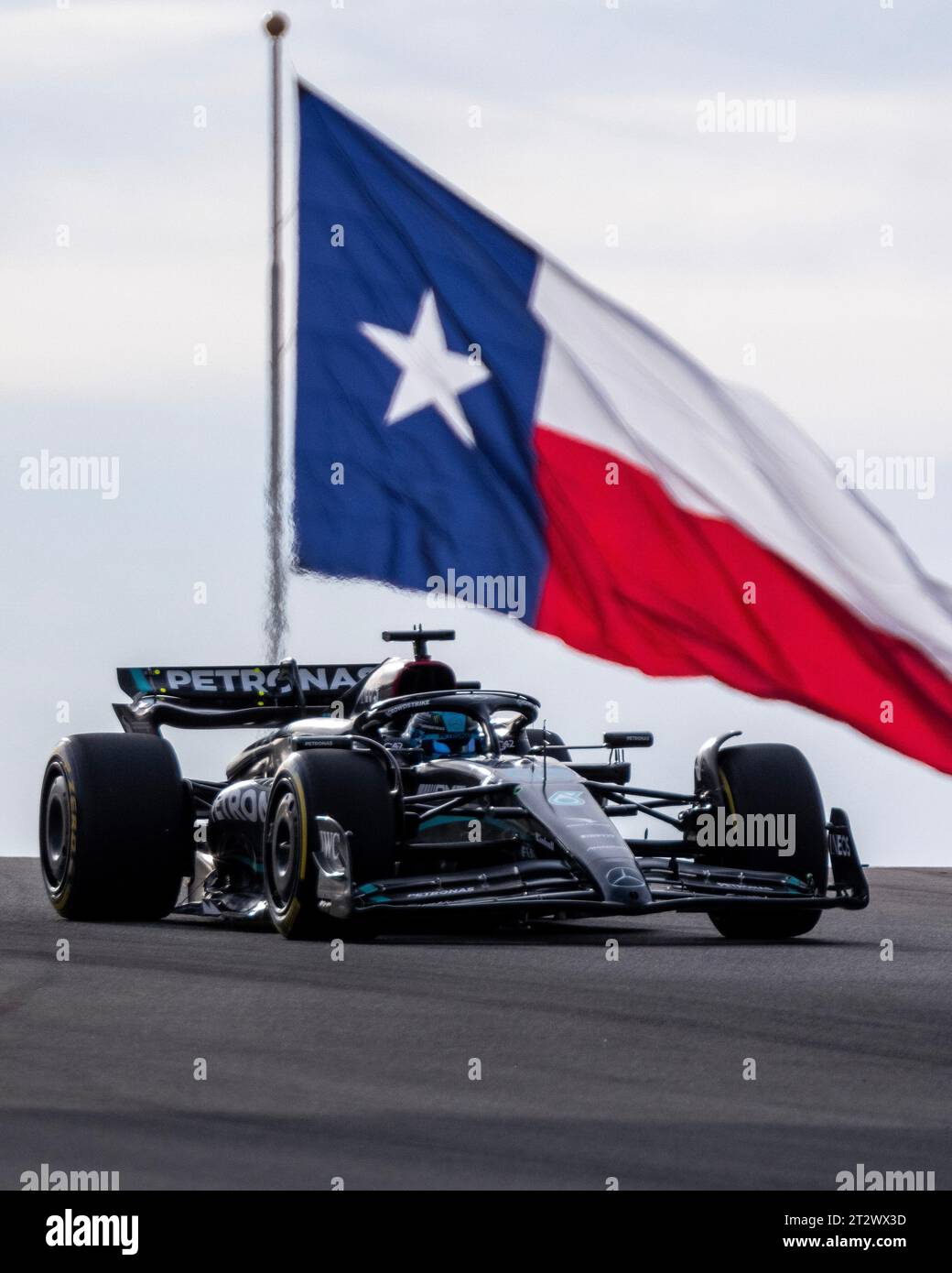 Texas, USA. 21st Oct, 2023. Lewis Hamilton #44 for the Mercedes-AMG ...