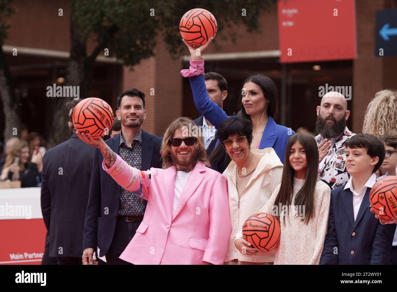 ROME, ITALY - OCTOBER 21: attends a red carpet for the movie "One Of Us ...