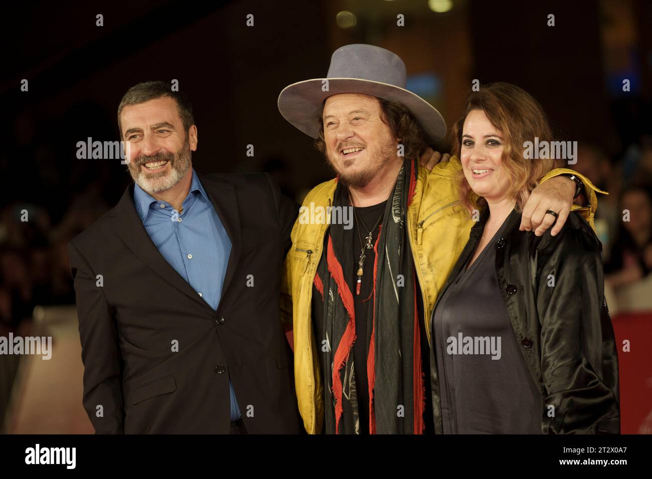 ROME, ITALY - OCTOBER 21: Zucchero Adelmo Fornaciari attends a red ...