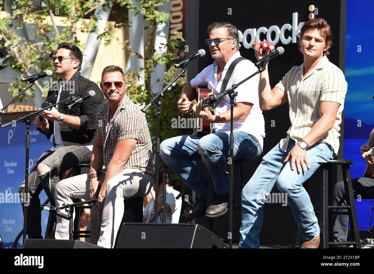 Los Angeles, USA. 21st Oct, 2023. Brandon Barash, Eric Martsolf, Wally ...