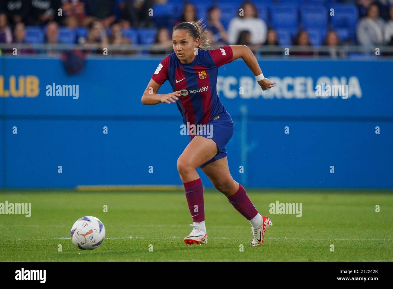 Barcelona, Spain. 21st Oct, 2023. Martina Fernandez of FC Barcelona ...