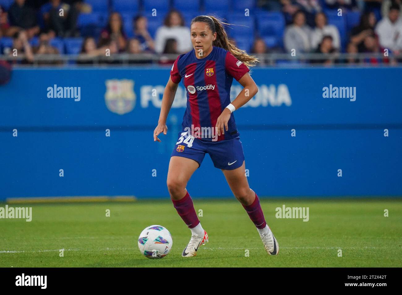 Barcelona, Spain. 21st Oct, 2023. Martina Fernandez of FC Barcelona ...