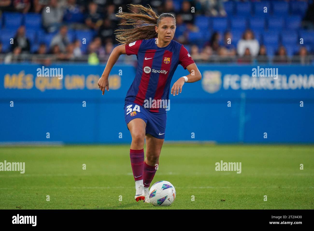 Barcelona, Spain. 21st Oct, 2023. Martina Fernandez of FC Barcelona ...