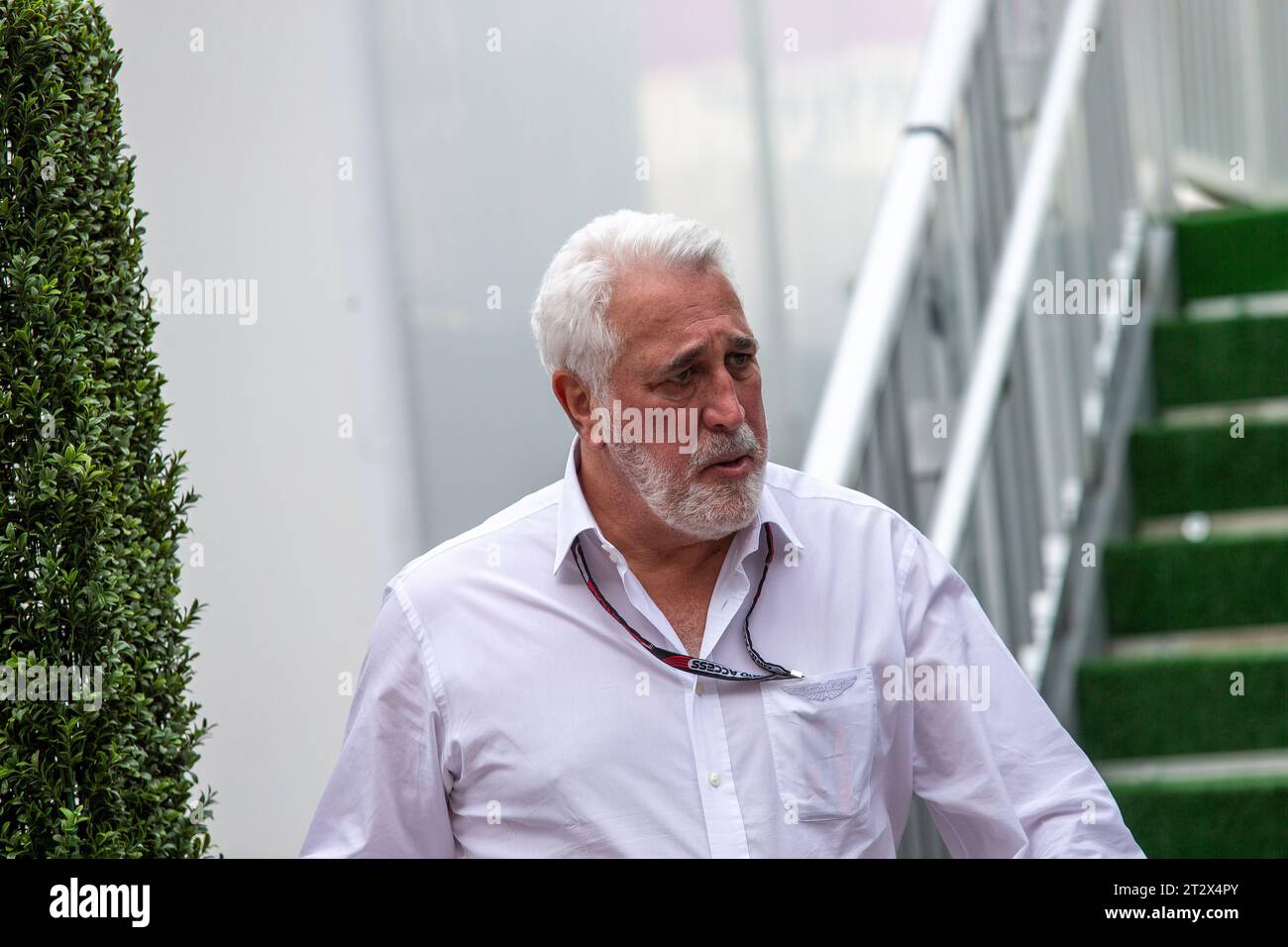Lawrence Stroll (CAN) - CEO Aston Martin F1 during Saturday Sprint Race ...