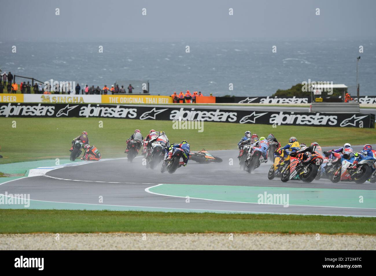 Alonso lopez at australian motogp hi-res stock photography and images ...