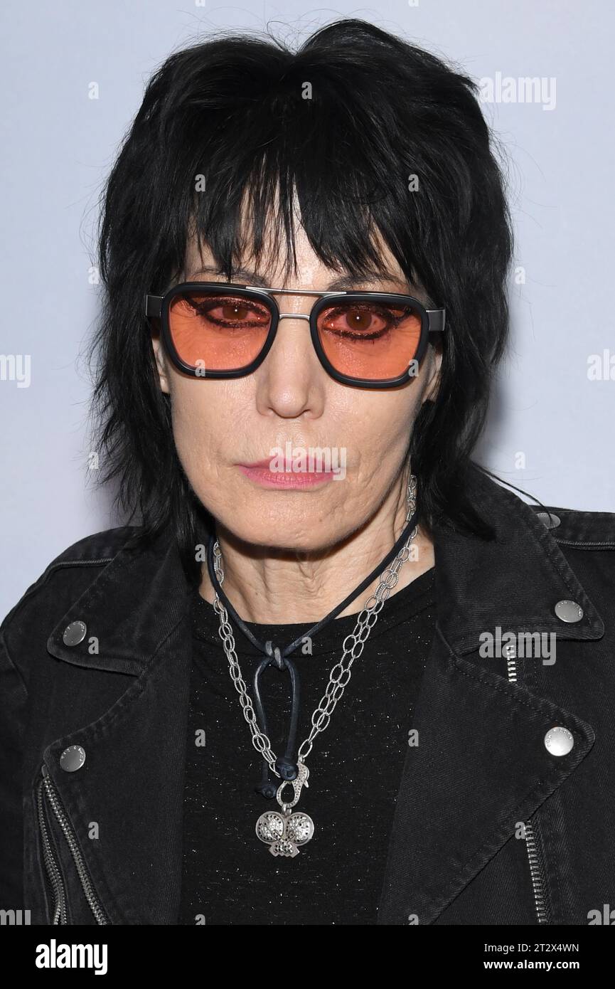 New York, USA. 21st Oct, 2023. Joan Jett attending 'The Smell of Money ...