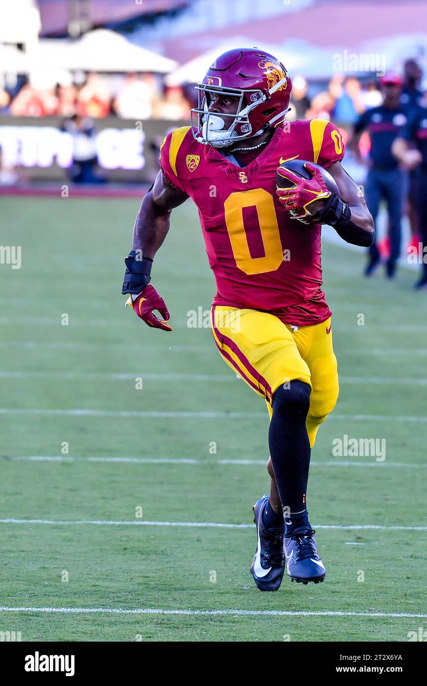 Los Angeles, CA. 21st Oct, 2023. USC Trojans running back MarShawn ...