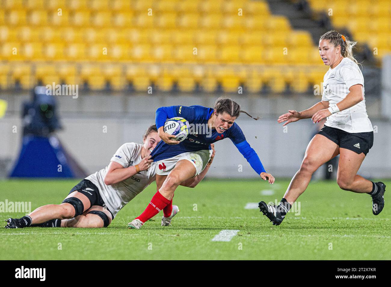 Wellington, New Zealand. 21st October 2023. Alexandra Chambon of France ...