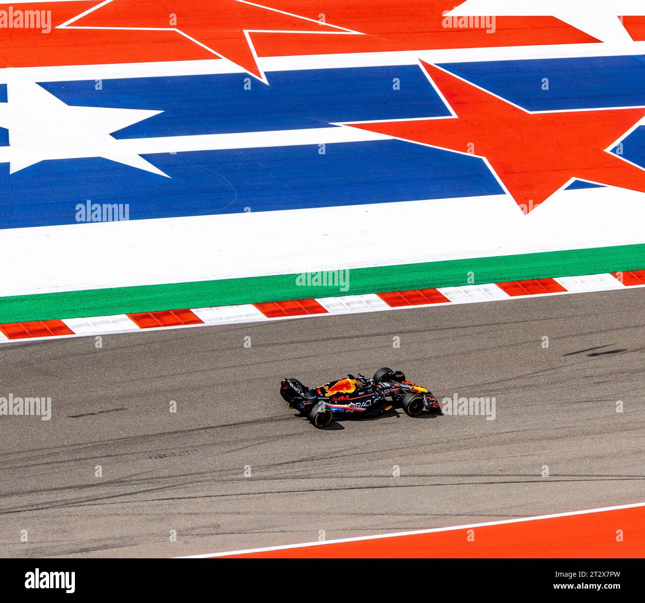 Austin, Texas - October 21th, 2023: Max Verstappen driver of the #1 ...