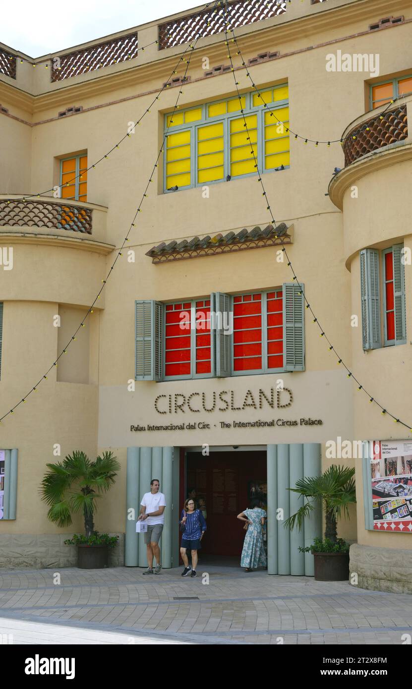 Circusland International Circus Palace located in the town of Besalú in ...