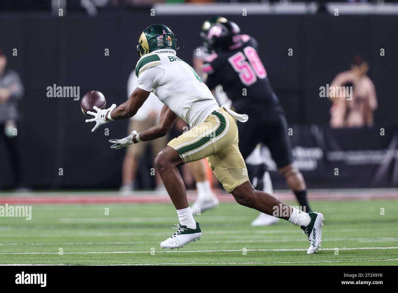 Las Vegas, NV, USA. 21st Oct, 2023. Colorado State Rams wide receiver ...