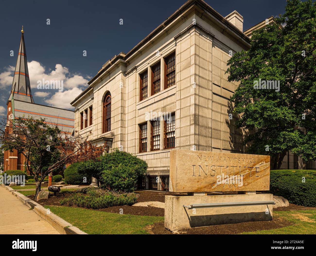 New Hampshire Institute of Art Manchester, New Hampshire, USA Stock ...