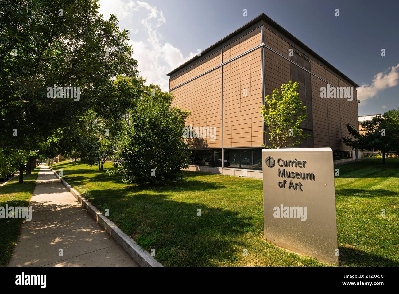 Currier Museum of Art Manchester, New Hampshire, USA Stock Photo - Alamy