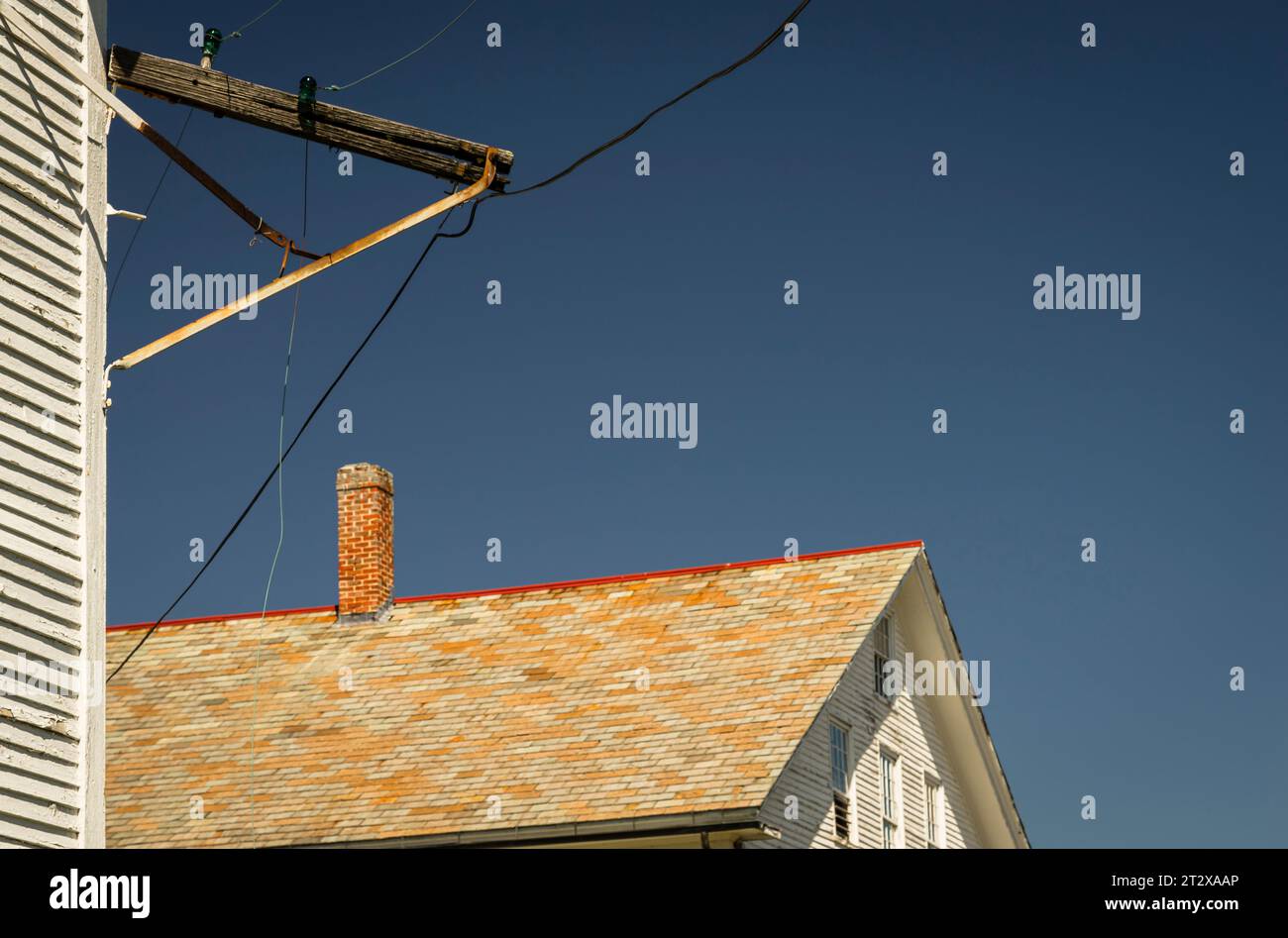 Power Lines Canterbury Shaker Village Canterbury, New Hampshire, USA ...