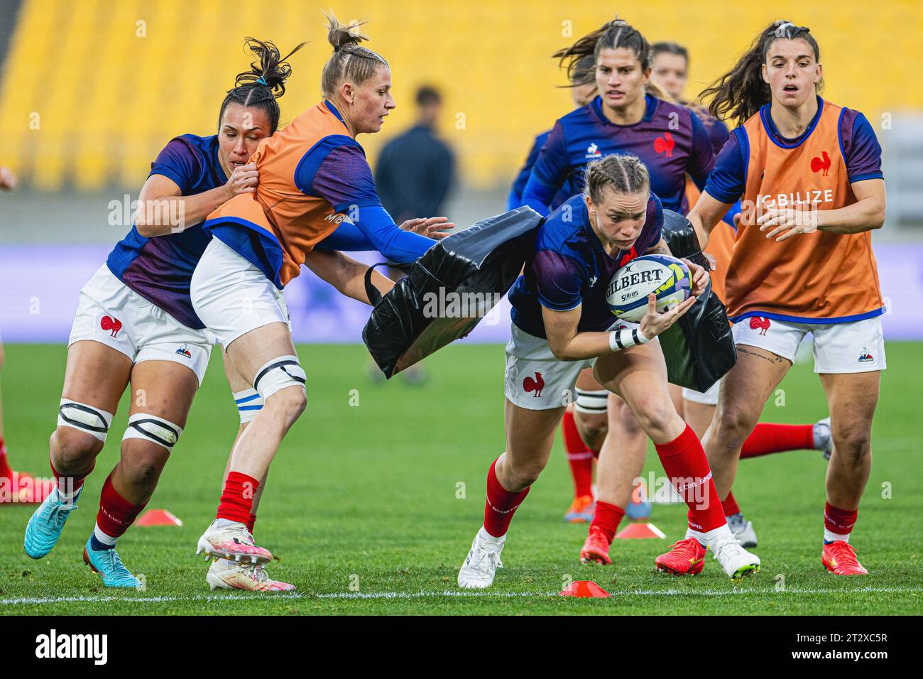 Wellington, New Zealand. 21st October 2023. Morgane Bourgeois of France ...