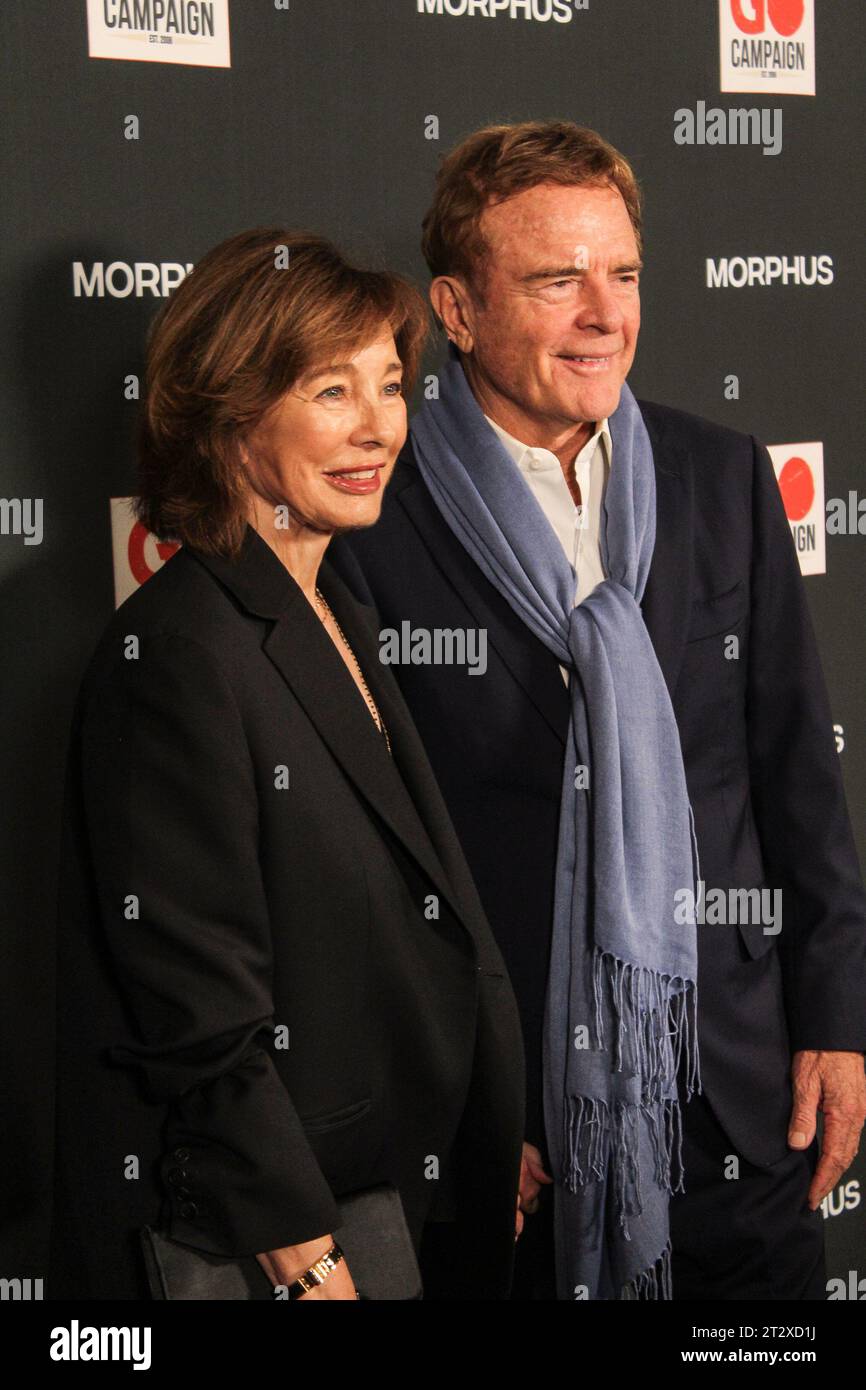 Los Angeles, USA. 21st Oct, 2023. Anne Archer and Terry Jastrow arrive ...
