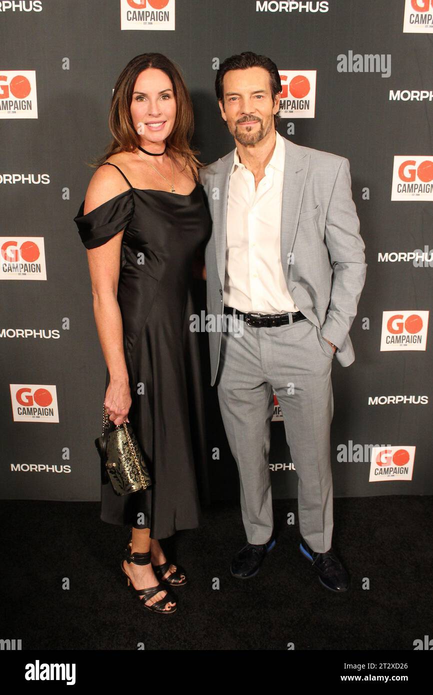 Los Angeles, USA. 21st Oct, 2023. Tony Horton and Shawna Brannon arrive ...