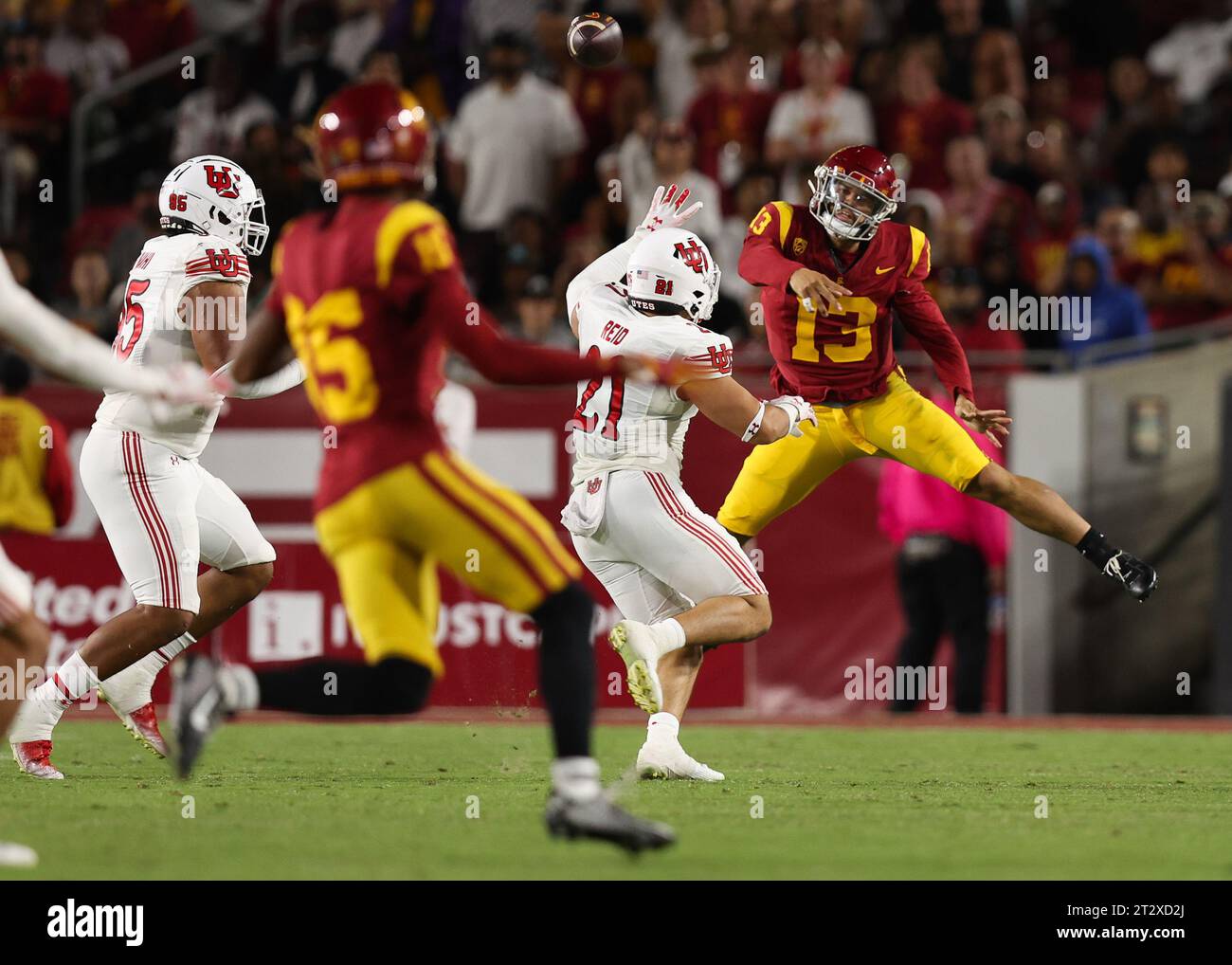 Caleb williams utah hi-res stock photography and images - Alamy