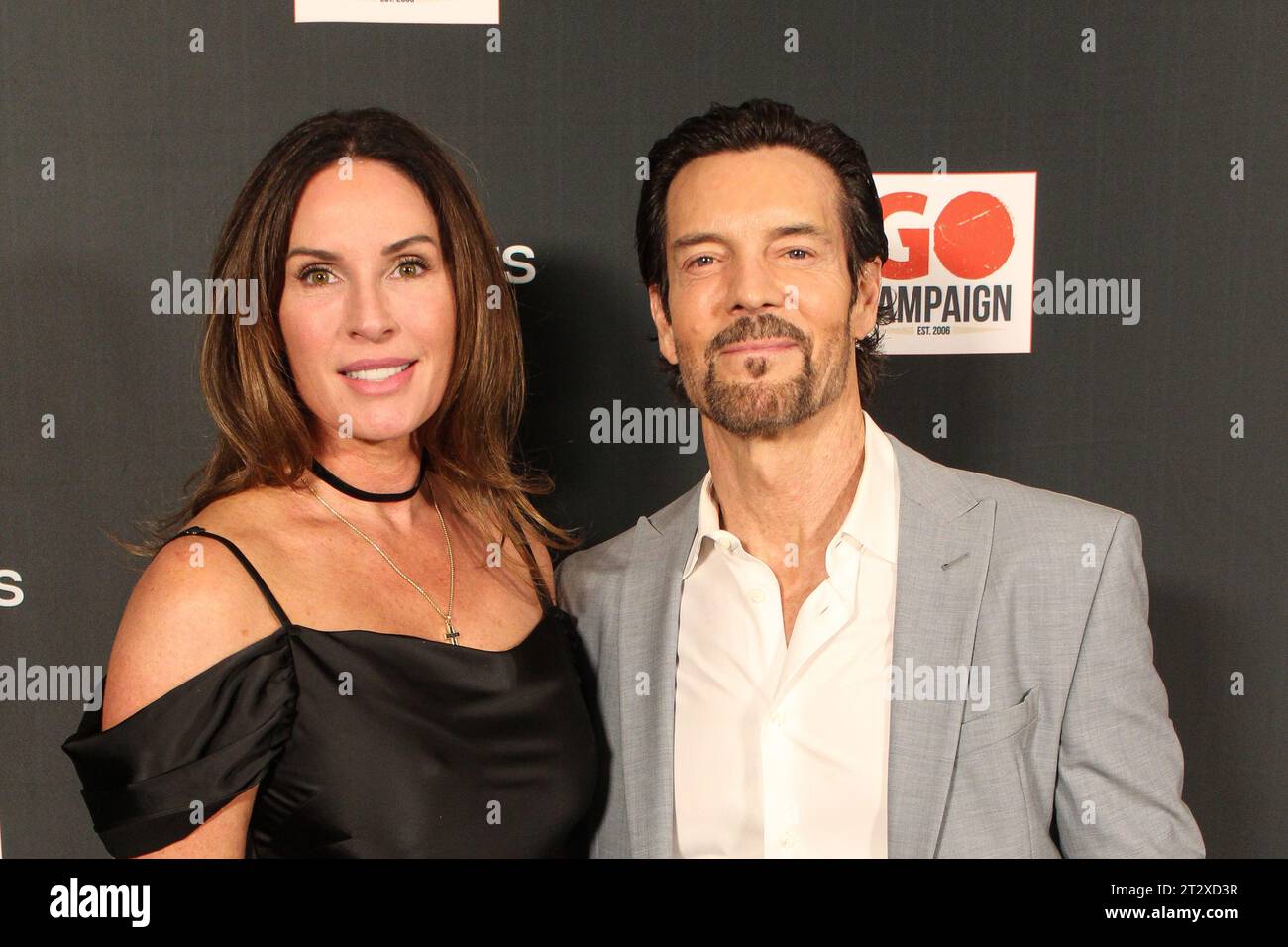 Los Angeles, USA. 21st Oct, 2023. Tony Horton and Shawna Brannon arrive ...