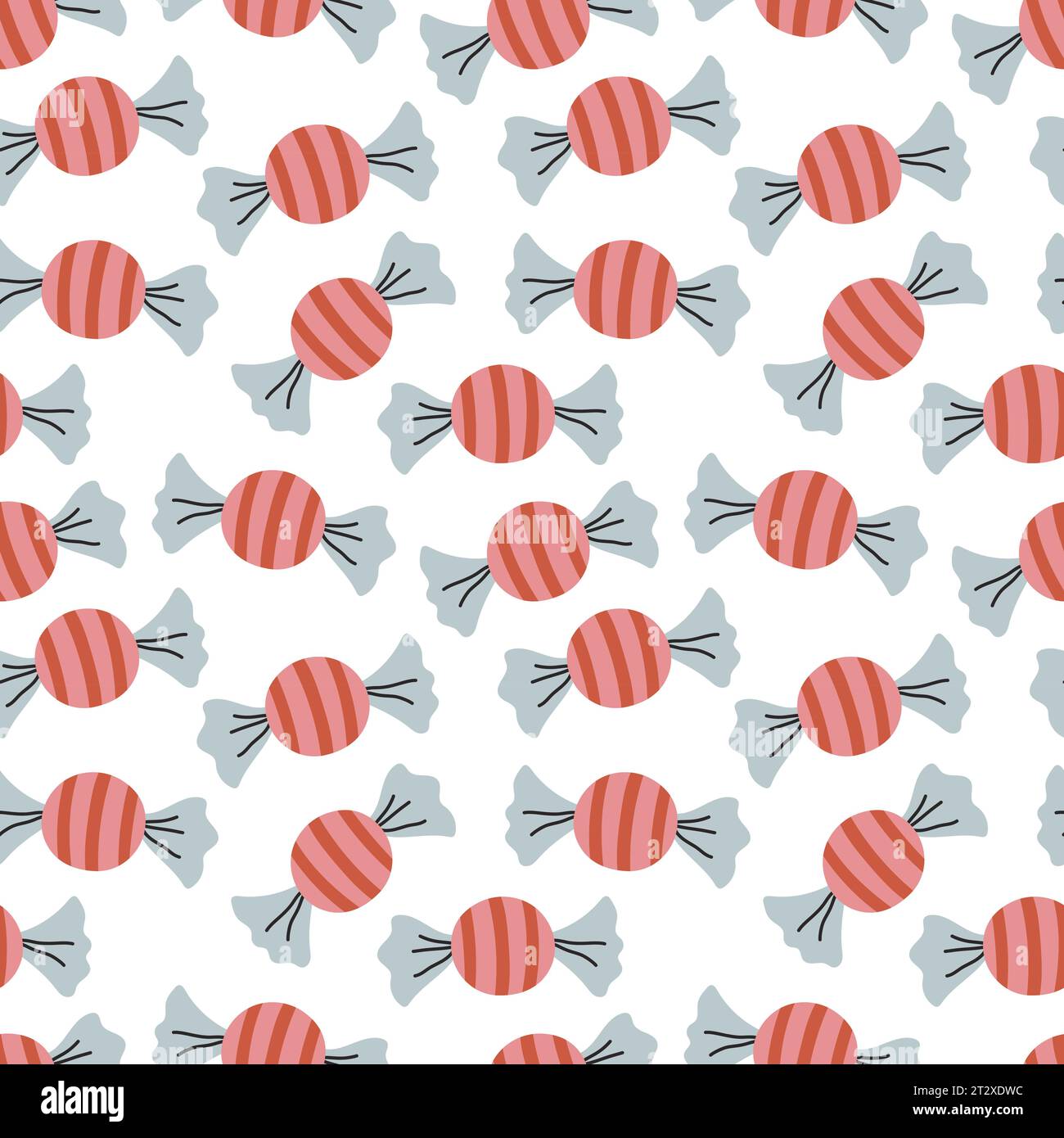 New year Seamless Pattern. Hand drawn pattern. New year texture for ...