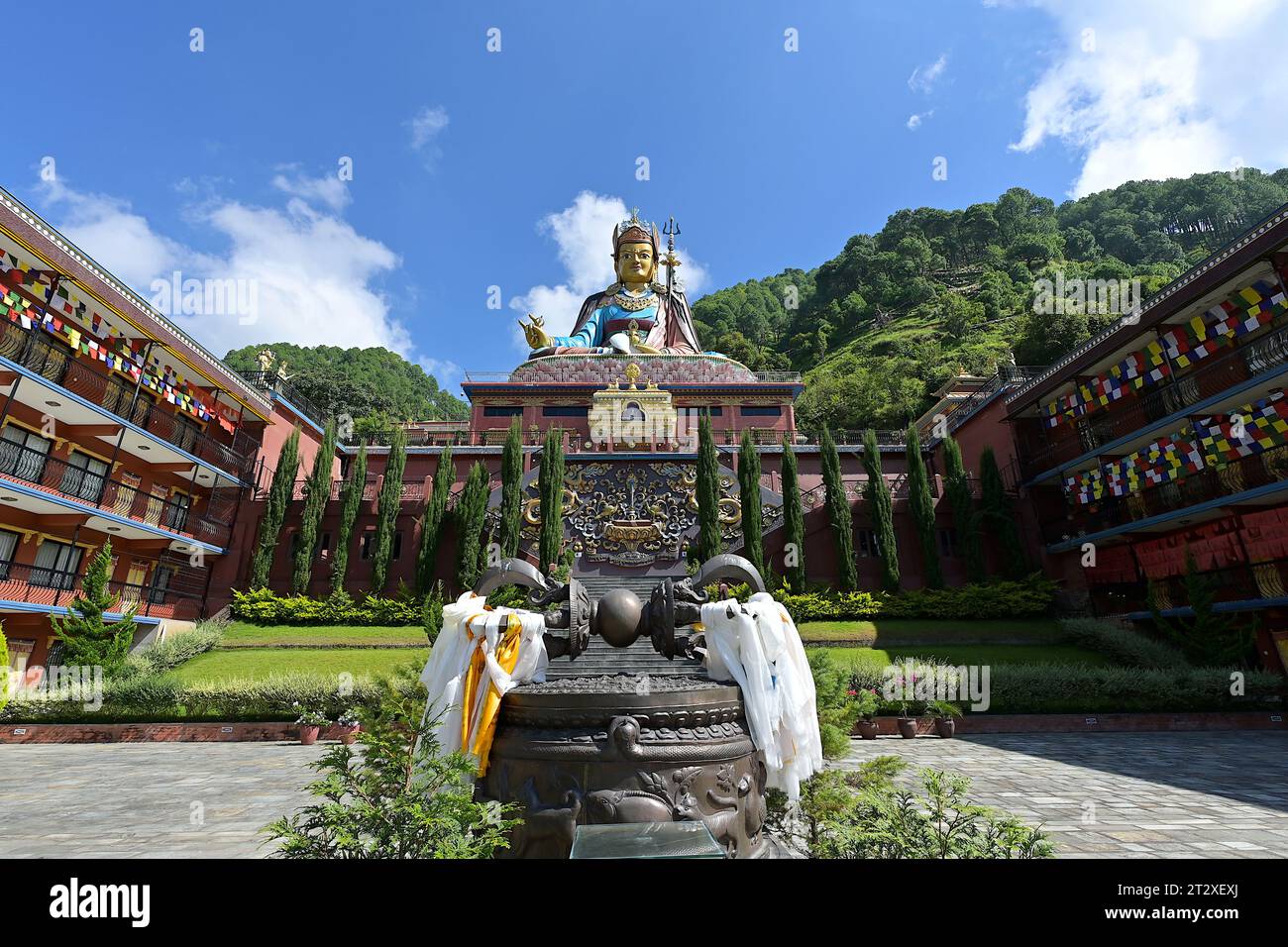 Enormous 40m-high statue of Guru Rinpoche (Padmasambhava) constructed ...