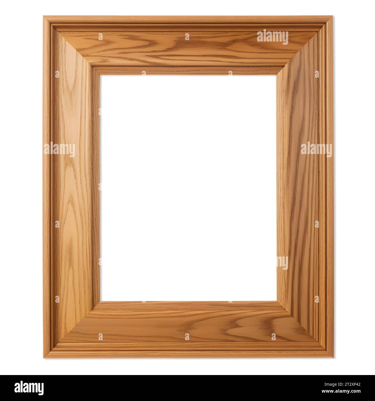illustration of a wooden artwork frame Stock Photo - Alamy