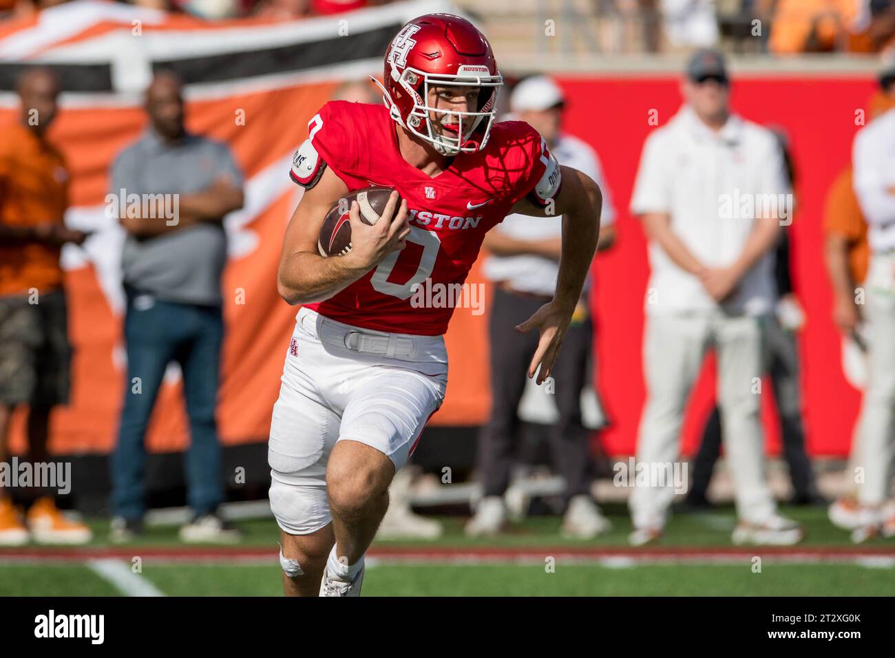 Houston, TX, USA. 21st Oct, 2023. Houston Cougars wide receiver Joseph ...